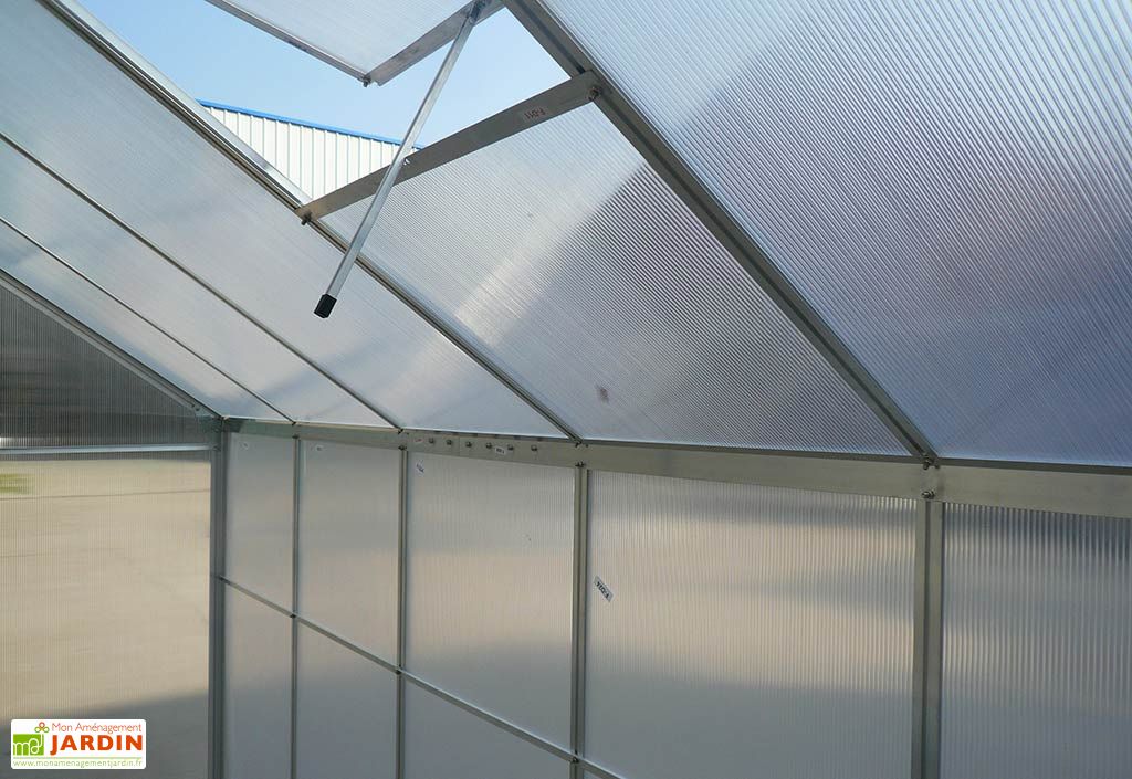 Serre de Jardin Polycarbonate m² x Habrita