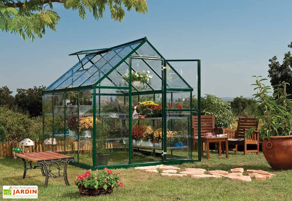 Serre de Jardin Polycarbonate Harmony Green m² Palram