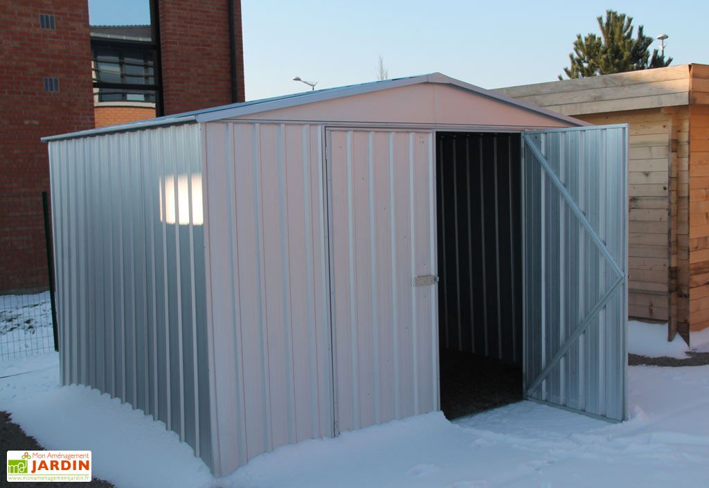 Abri de jardin en métal - Mon Aménagement Jardin