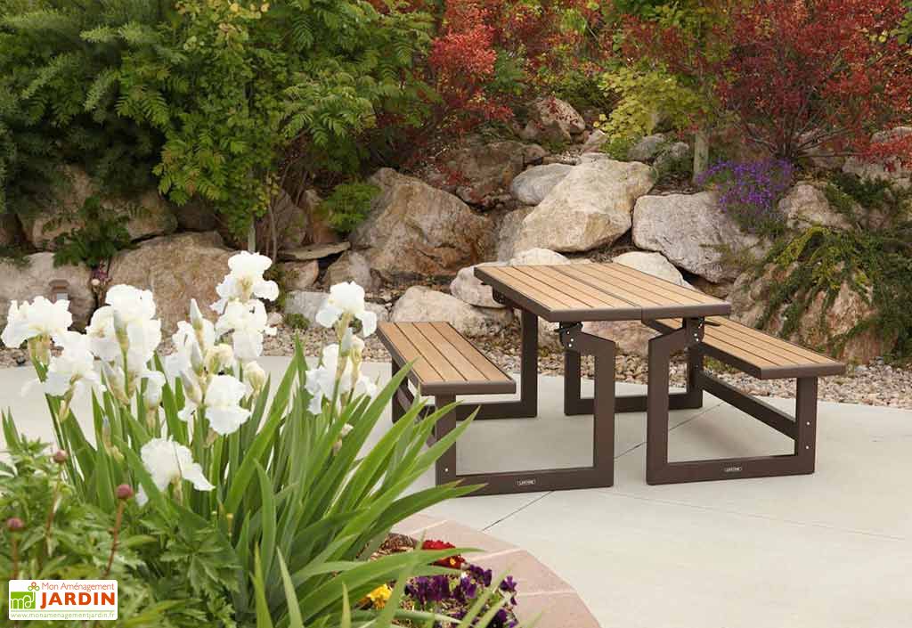 Banc Convertible en Table (141*36) - Banc transformable en Table - Lifetime