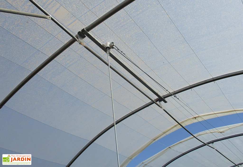 Serre professionnelle Richel en acier et polyéthylène 8 x 10 m - - Richel