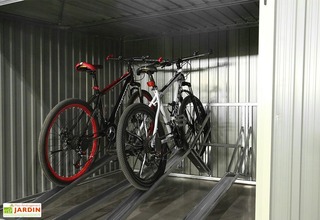 Garage à Vélo en Acier Anthracite 4 m² - Westmann