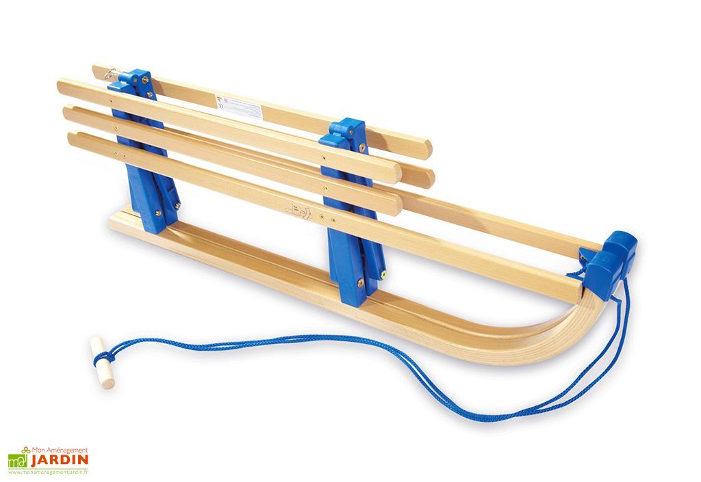 Luge Pliable en Bois Massif pour Enfant Davos - Pinolino