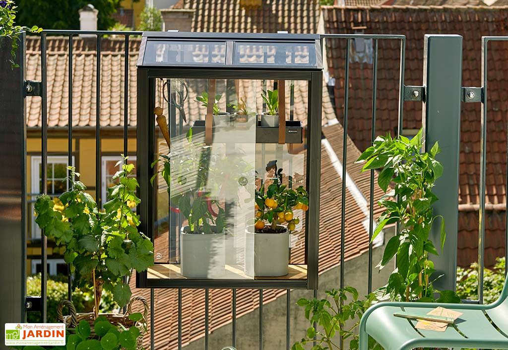 Mini Serre de Balcon en Verre Trempé – Juliana Balcony - Juliana