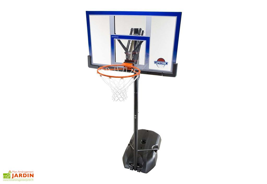 Panier de Basket Ajustable (2,44 à 3,05 m) Ajustable Front Court 48 ...