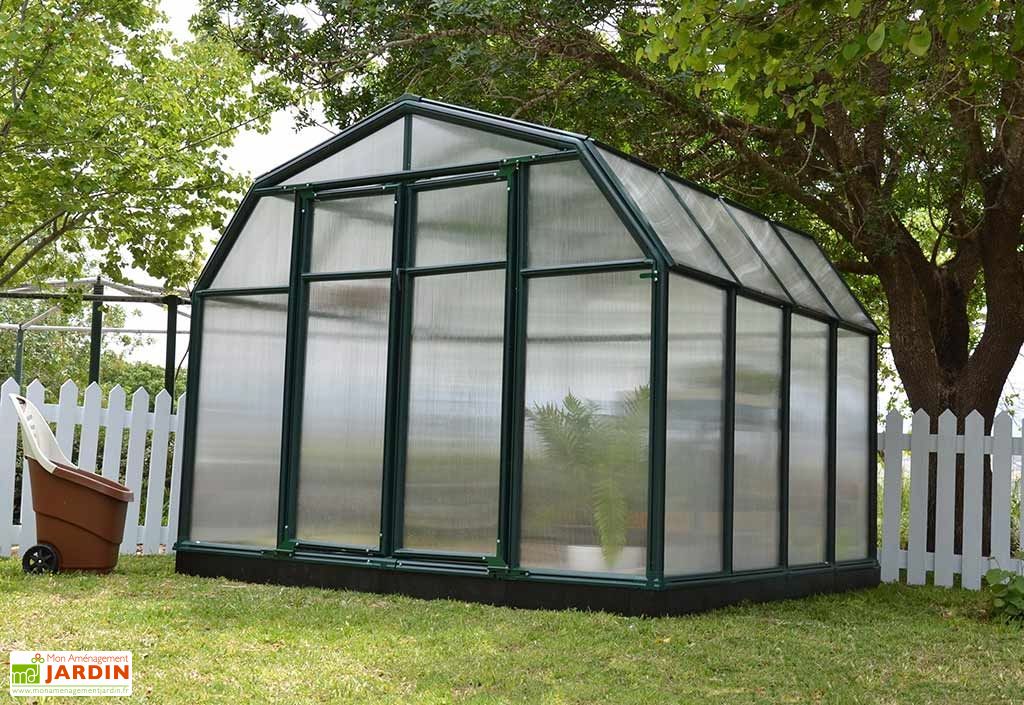 Serre de Jardin Polycarbonate et PVC 2,5 x 2,5 m – Hobby Gardener 8x8 ...