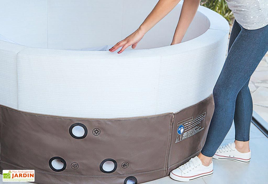 Spa Portable Rigide 6 Places Profond Ø184cm x H73cm Vita Premium - Netspa