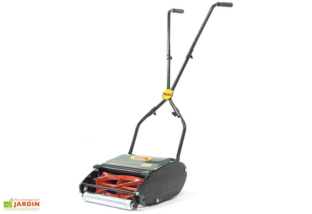 Tondeuse à Main Webb H30R avec Rouleau Arrière Métal - Webb