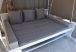Lit Balancelle de Jardin en Acier et Rotin Synthétique Deep - Givex