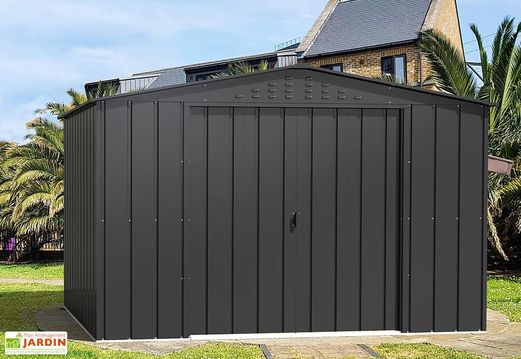 Abri de jardin en métal