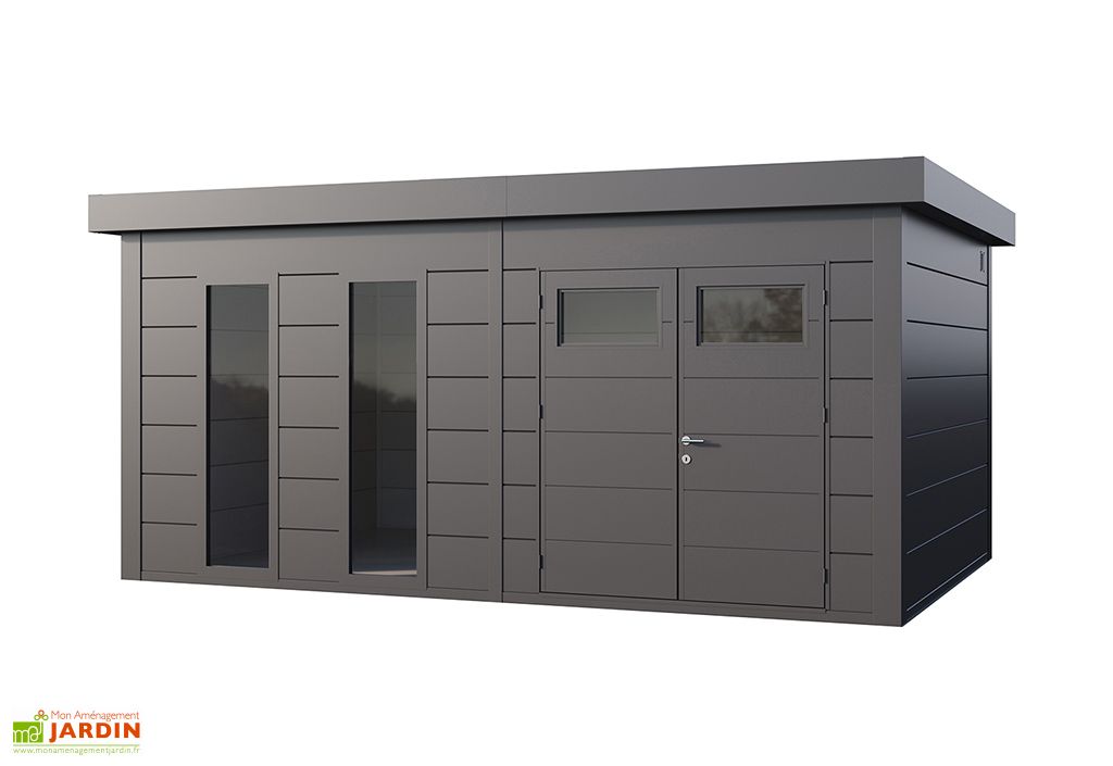 Abri de jardin en métal