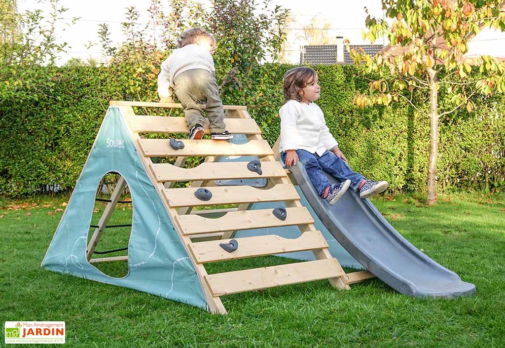 Soulet : portiques et aires de jeux français en bois