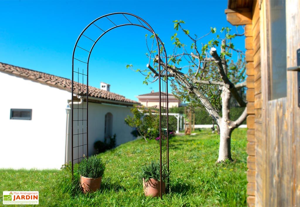 Louis Moulin : Arches de jardin, treillis fabriqués en France