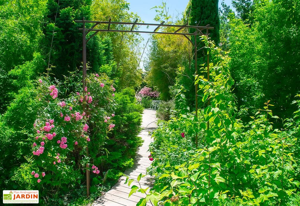 Louis Moulin : Arches de jardin, treillis fabriqués en France