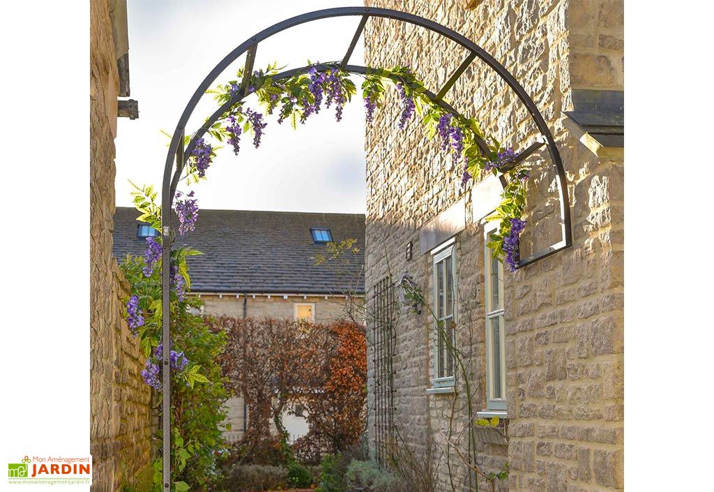 Arche Murale en Acier Galvanisé Roman 1,05 x 1,50 m - Harrod