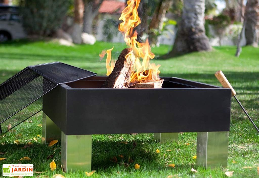 Braséro Square Brazier - Direct Designs