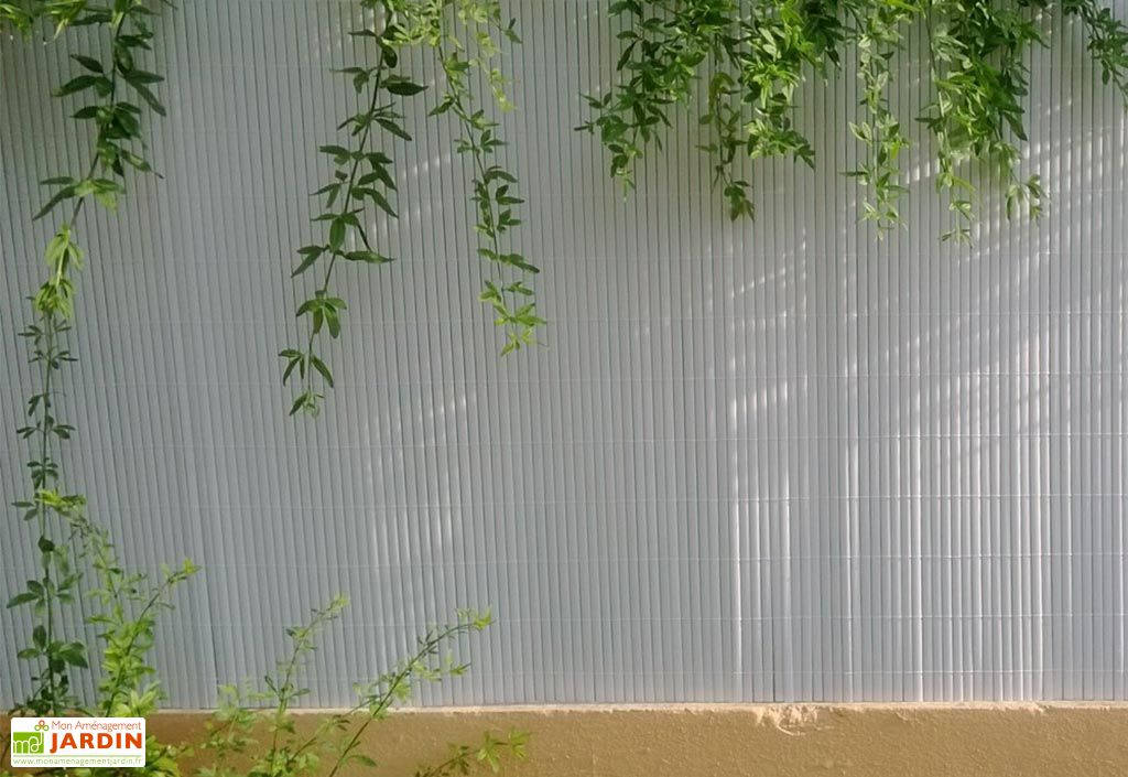 Brise-vue en PVC canisse double face 1,50 x 2,50 m - Jet7garden
