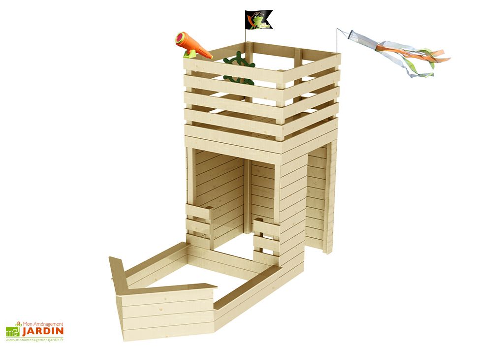 Soulet : portiques et aires de jeux français en bois