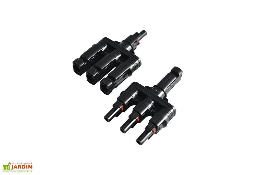 Connecteurs MC4 multibranche pour 2 ou 3 panneaux solaires – Izywatt ...