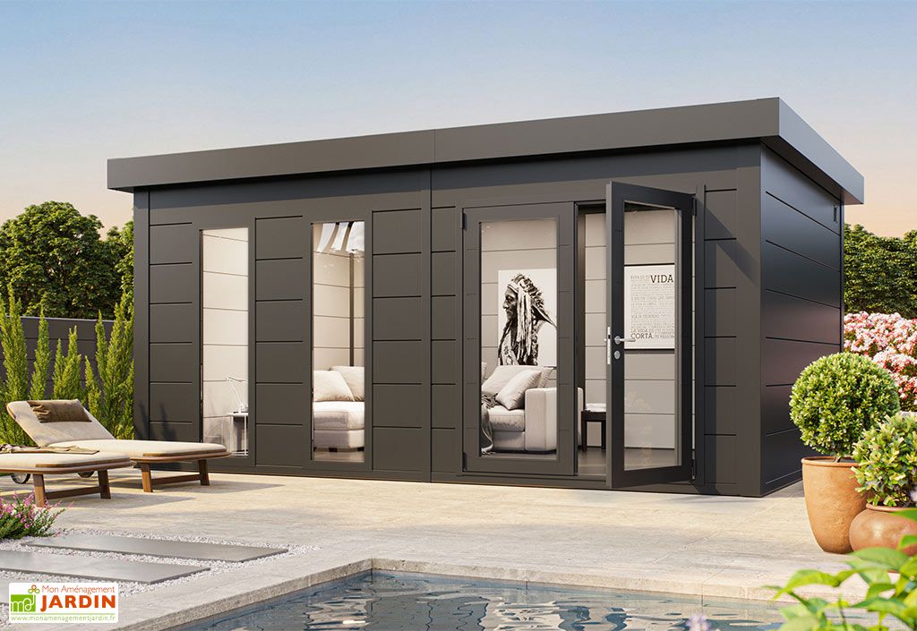 Abri de jardin 15 m² à 19 m² - Mon Aménagement Jardin