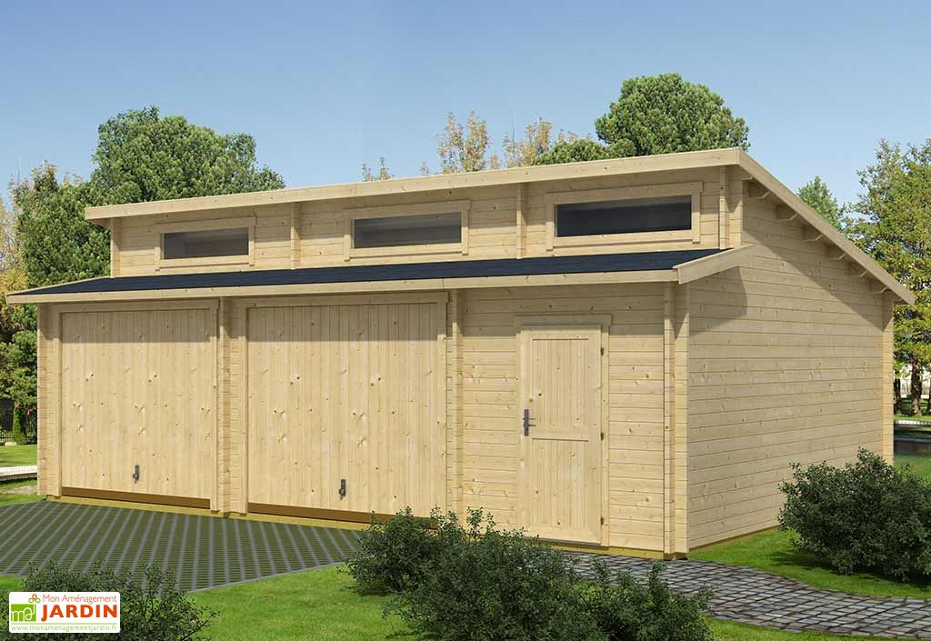 Garage de jardin et abri voiture - Mon Aménagement Jardin