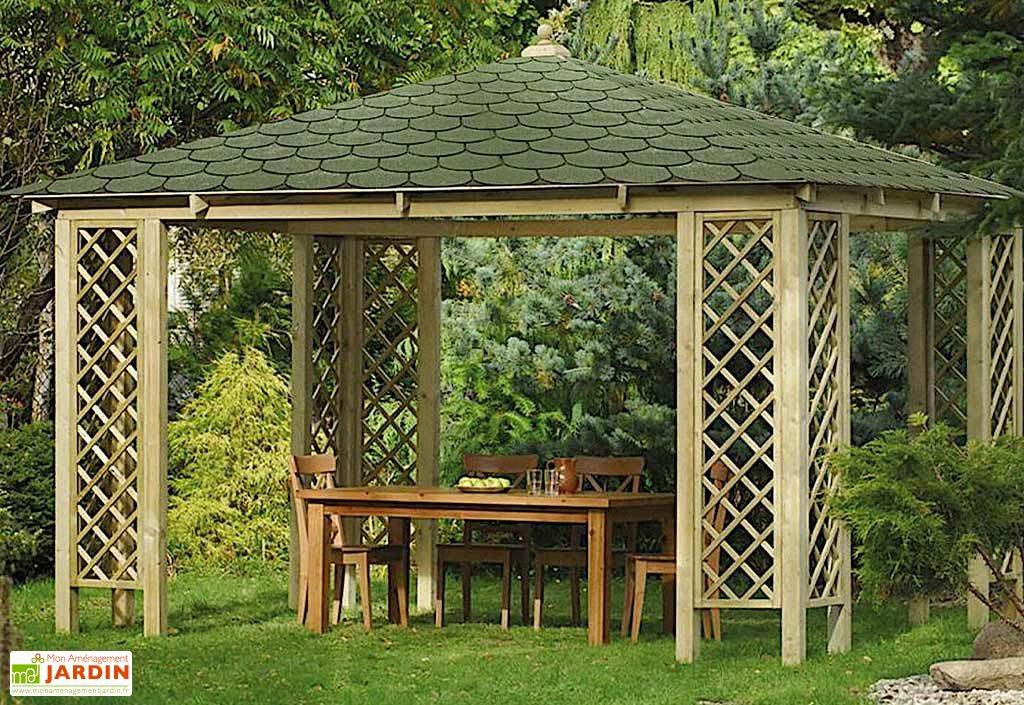 Kiosque de jardin - Mon Aménagement Jardin