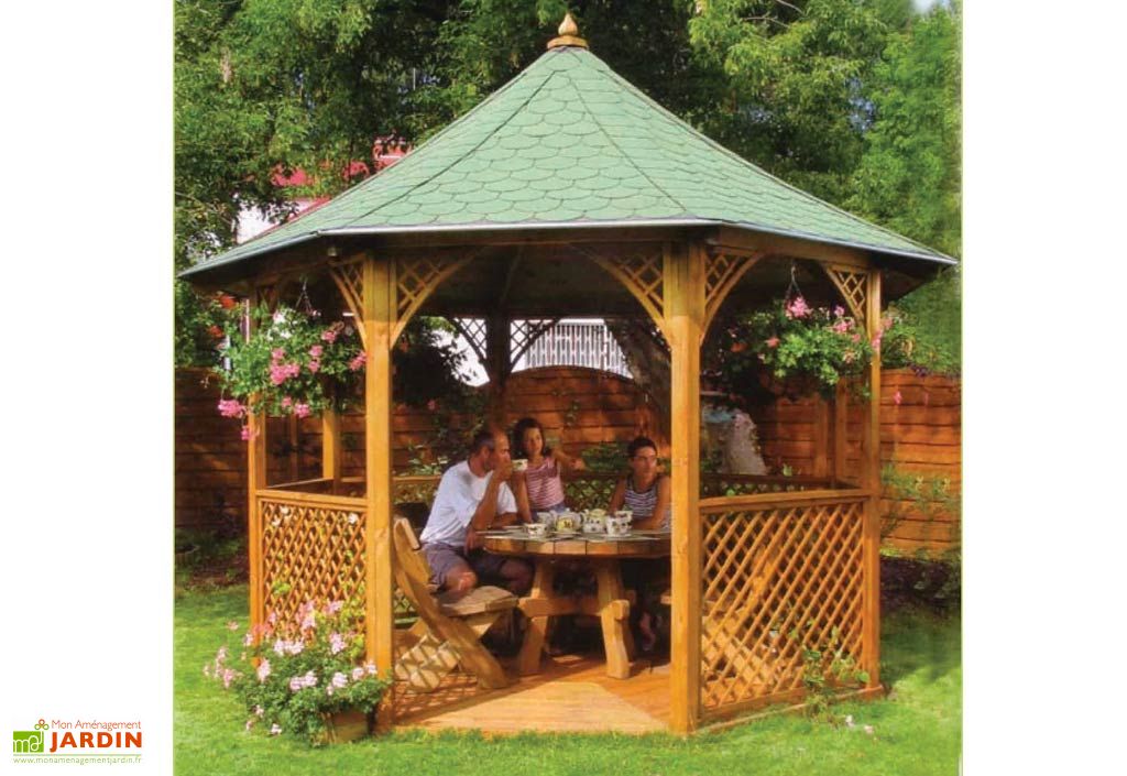 Kiosque de jardin - Mon Aménagement Jardin