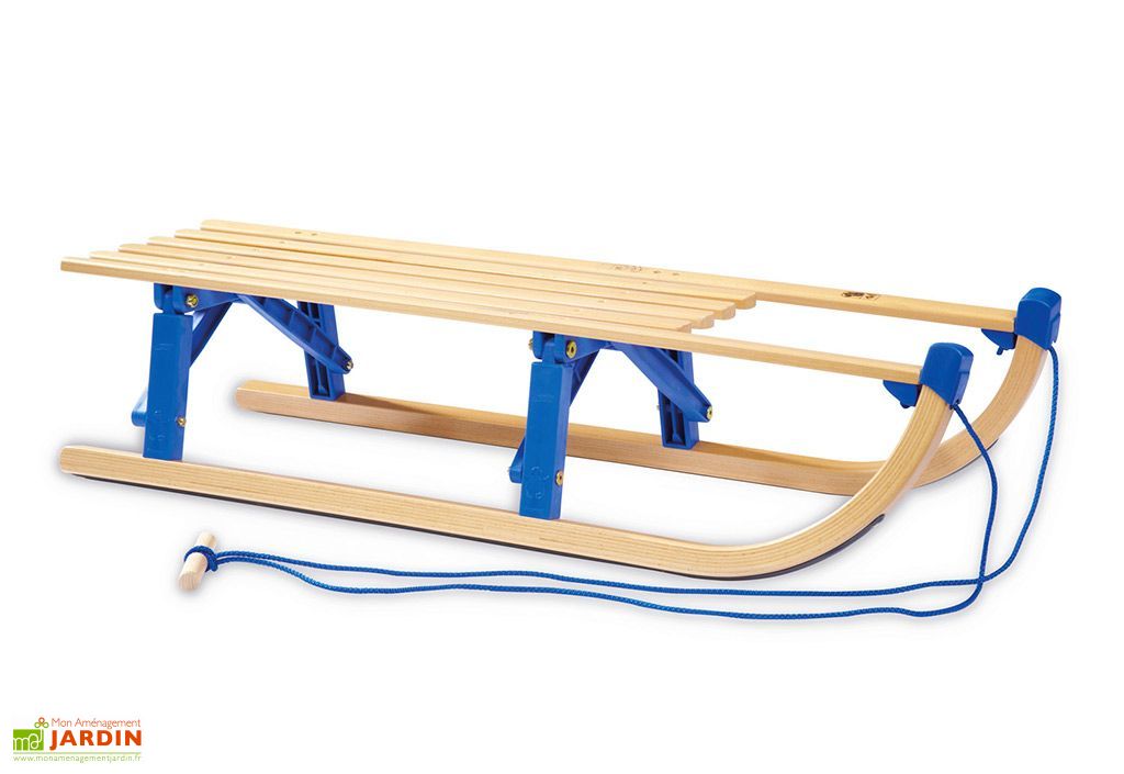 Luge Pliable en Bois Massif pour Enfant Davos - Pinolino