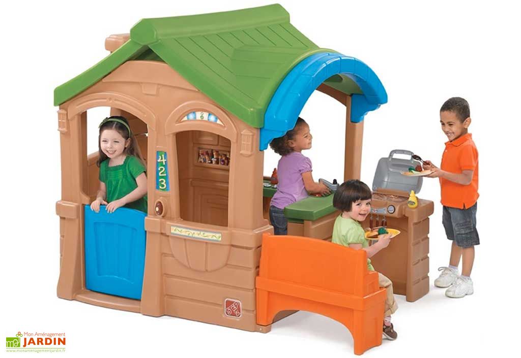 Cabane pour enfant en plastique - Mon Aménagement Jardin