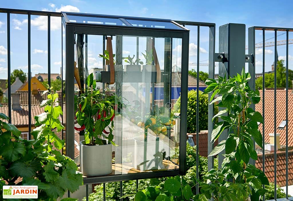Mini Serre de Balcon en Verre Trempé – Juliana Balcony - Juliana
