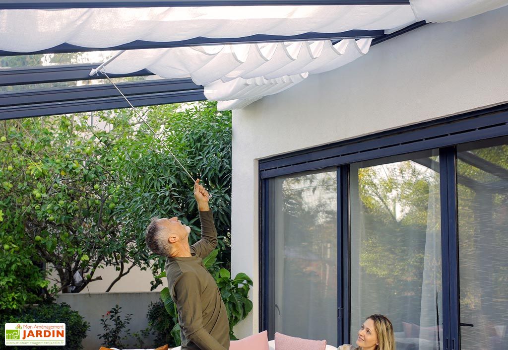 Rideaux de toit pour pergola Stockholm | Palram – Canopia - Canopia