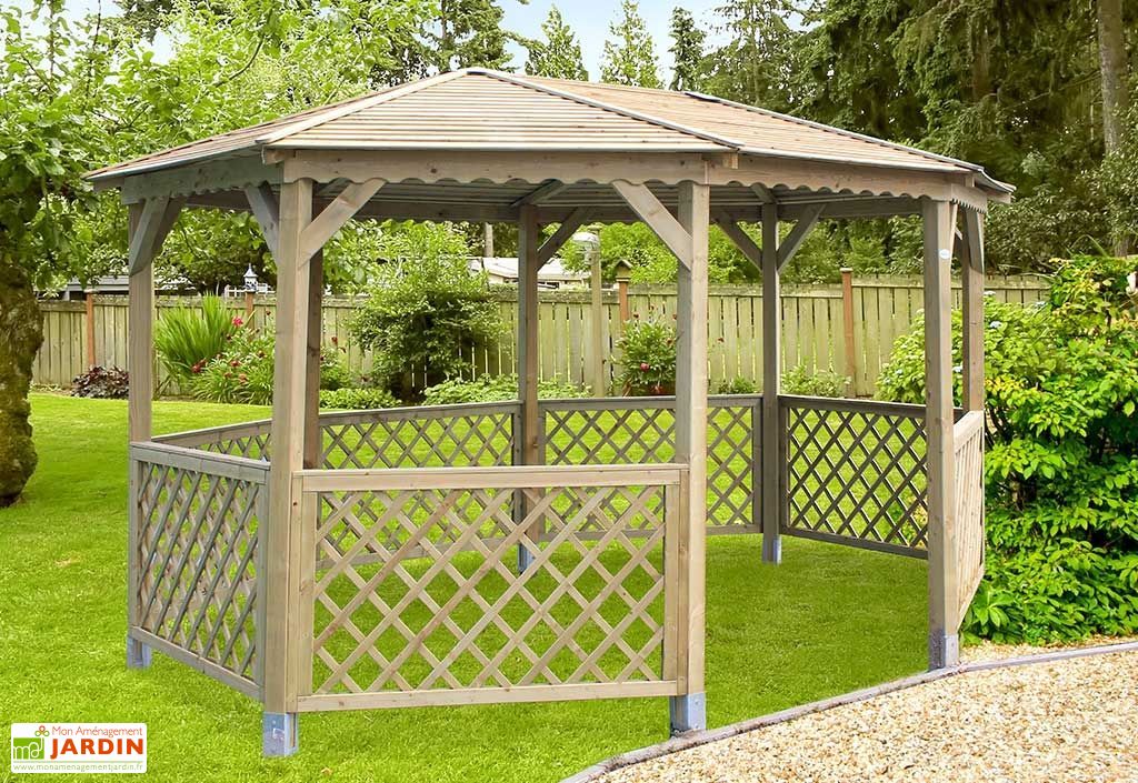 Kiosque de jardin - Mon Aménagement Jardin