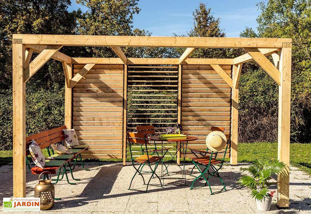 Pergola bois 4x3 : tous nos modèles disponibles