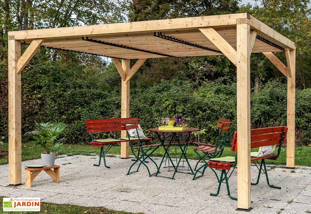 Fabriquer Une Tonnelle En Bois