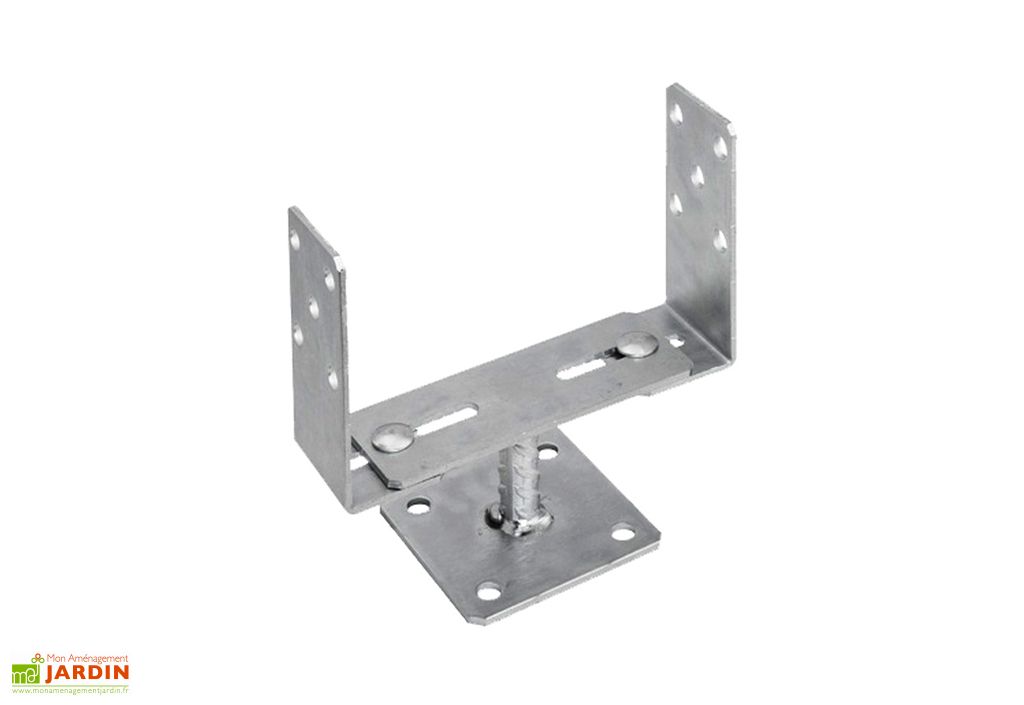 Platine de fixation surélevée 7 à 14 cm Maderland - Maderland