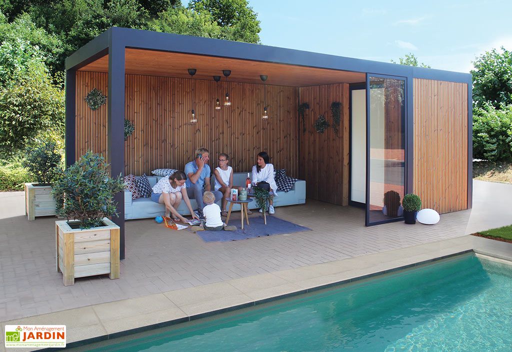 Abri de jardin en bois 20 m² et plus - Mon Aménagement Jardin