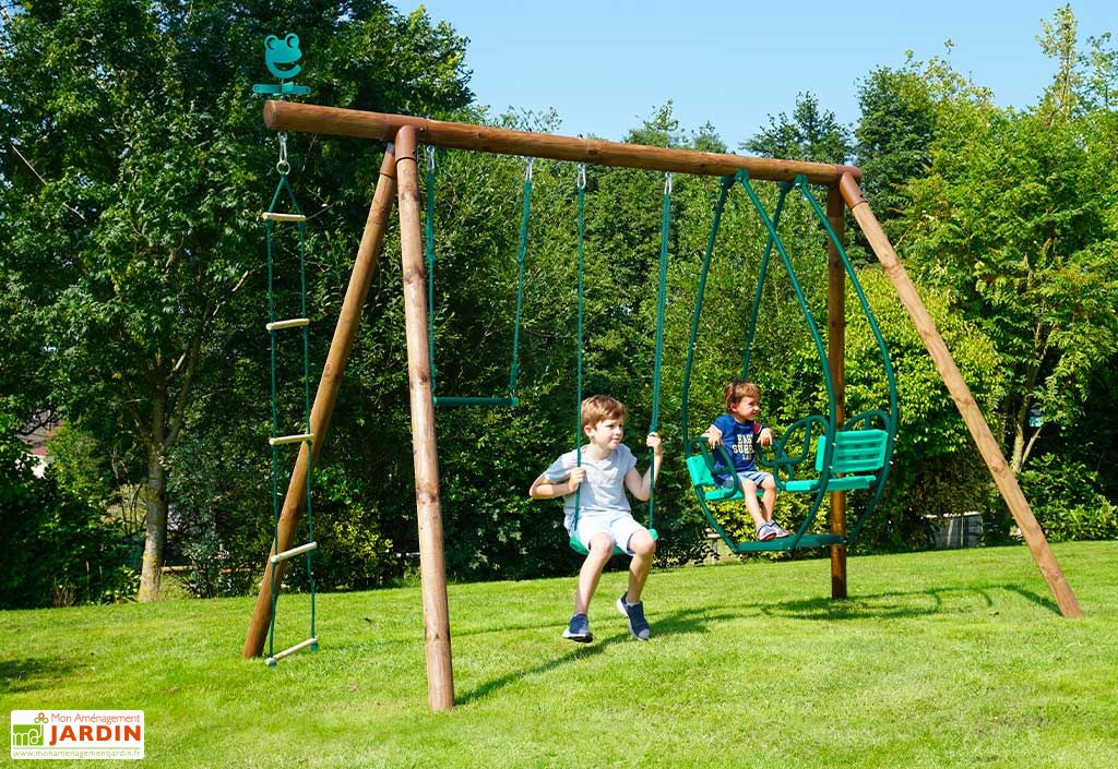 Soulet : portiques et aires de jeux français en bois