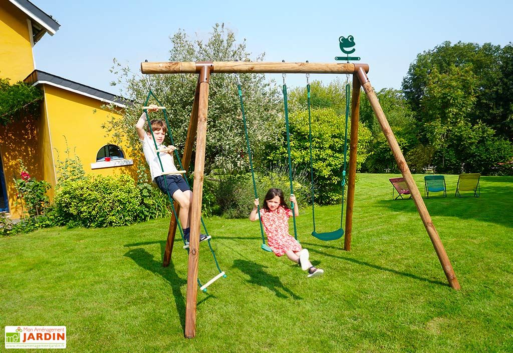 Soulet : portiques et aires de jeux français en bois