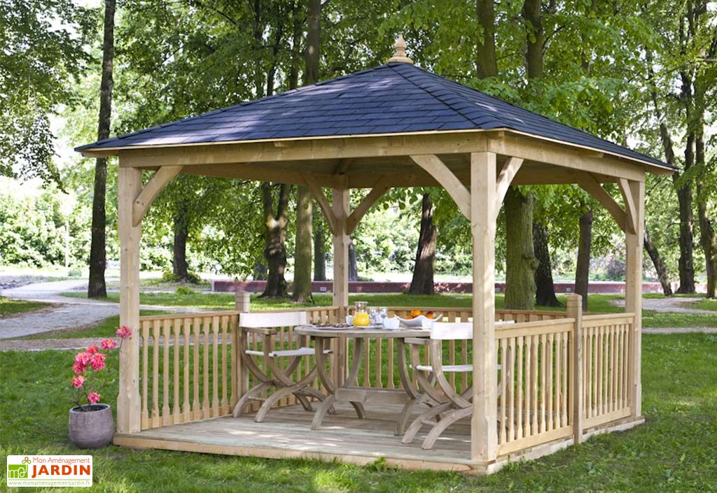 Tonnelle De Jardin En Bois