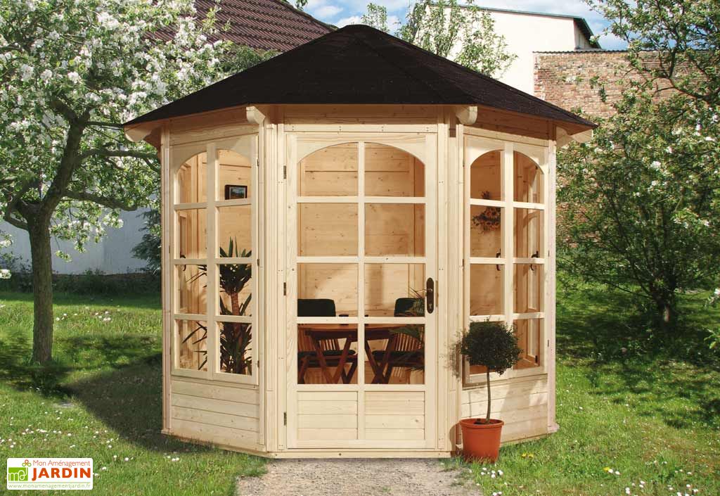 Gazebo et kiosque en bois - Mon Aménagement Jardin