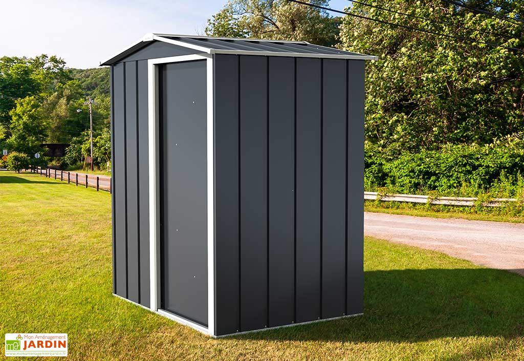 Abri de jardin en métal moins de 5 m² - Mon Aménagement Jardin