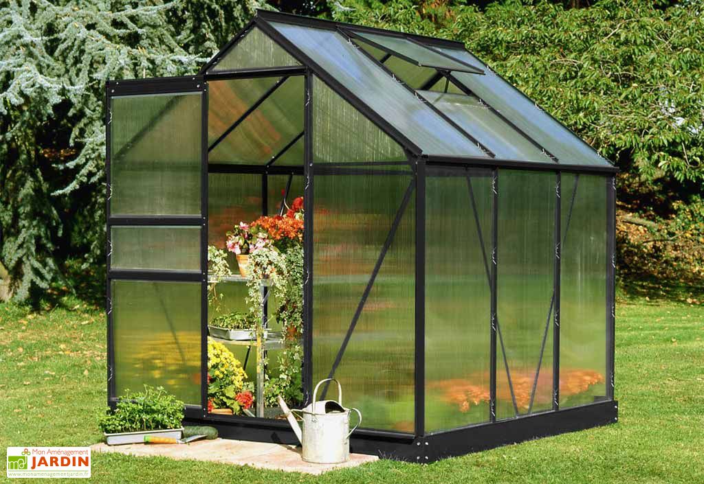 Serre de jardin en polycarbonate - Mon Aménagement Jardin